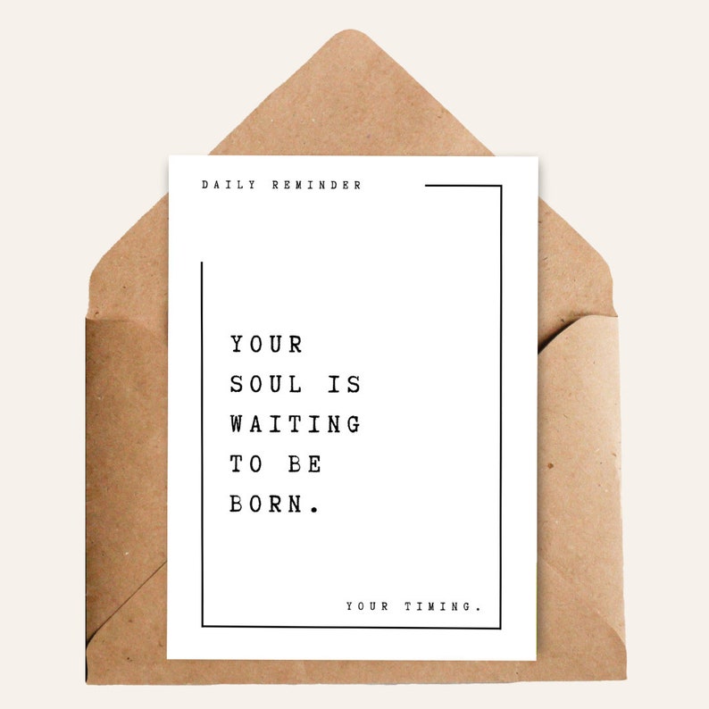 SET of 3 Daily Reminder Cards - Etsy