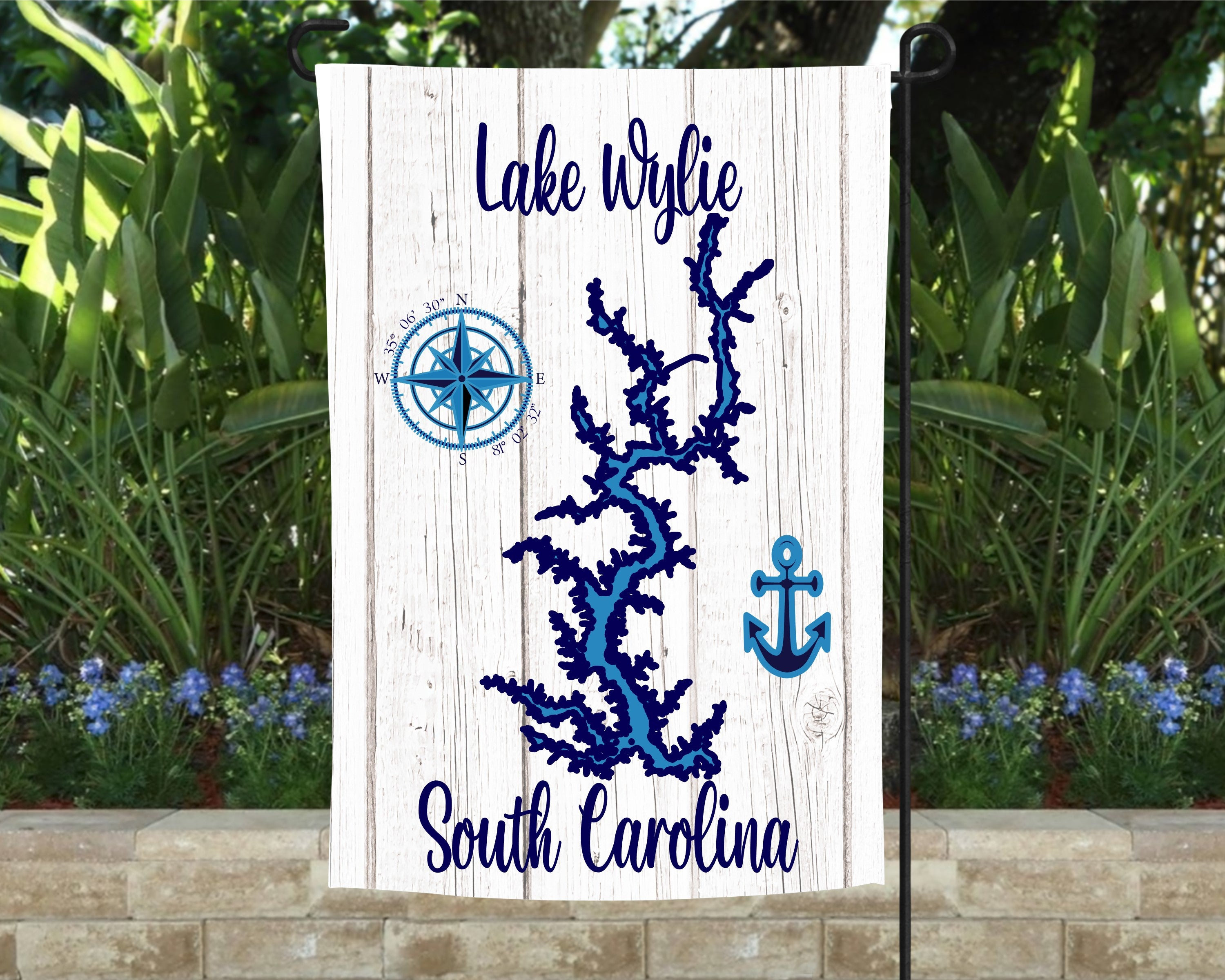 Lake Wylie South Carolina Garden Flag South Carolina SC - Etsy