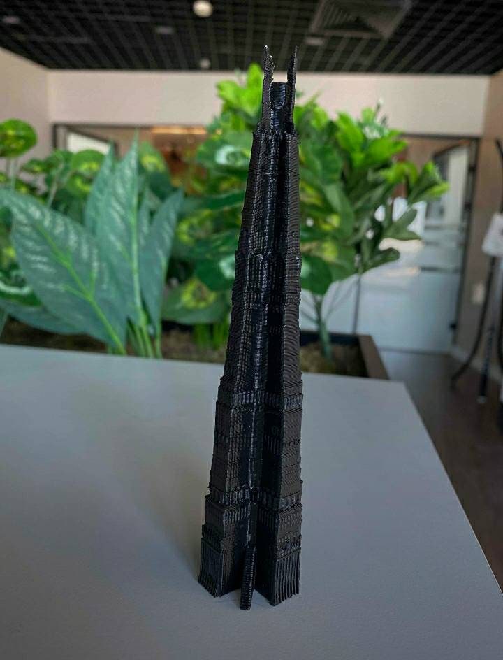 Lord of the Rings Orthanc Tower Figure Lord of the Rings - Etsy