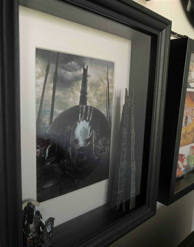 Lord of the Rings Orthanc Tower Figure Lord of the Rings - Etsy