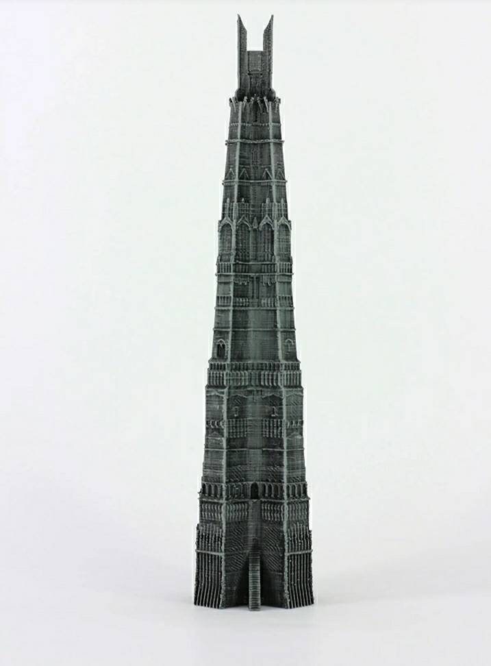 Lord of the Rings Orthanc Tower Figure Lord of the Rings - Etsy