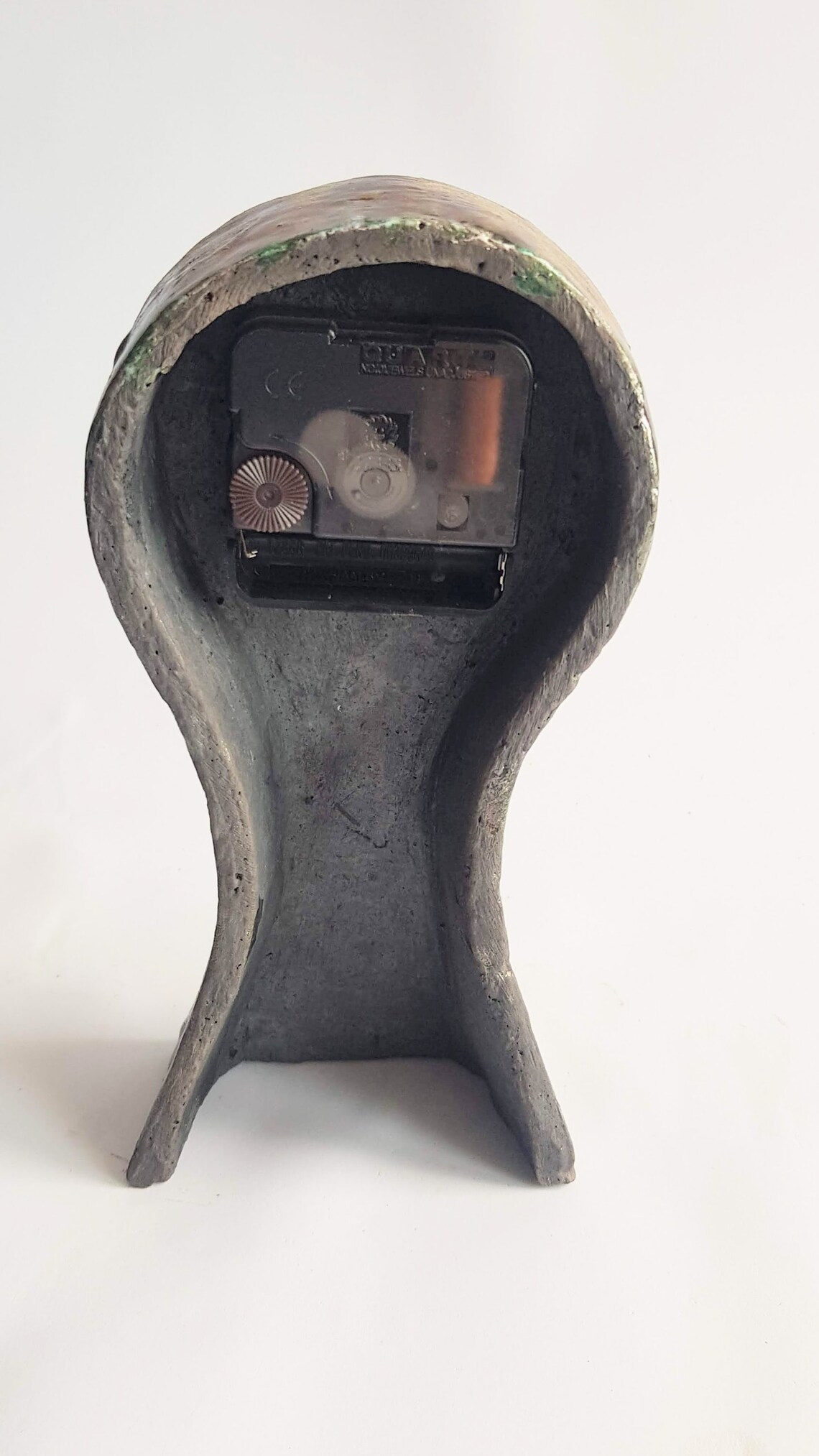 Ceramics Clock Table Clock Art Watch Unique Gift Raku Ceramics Clock ...