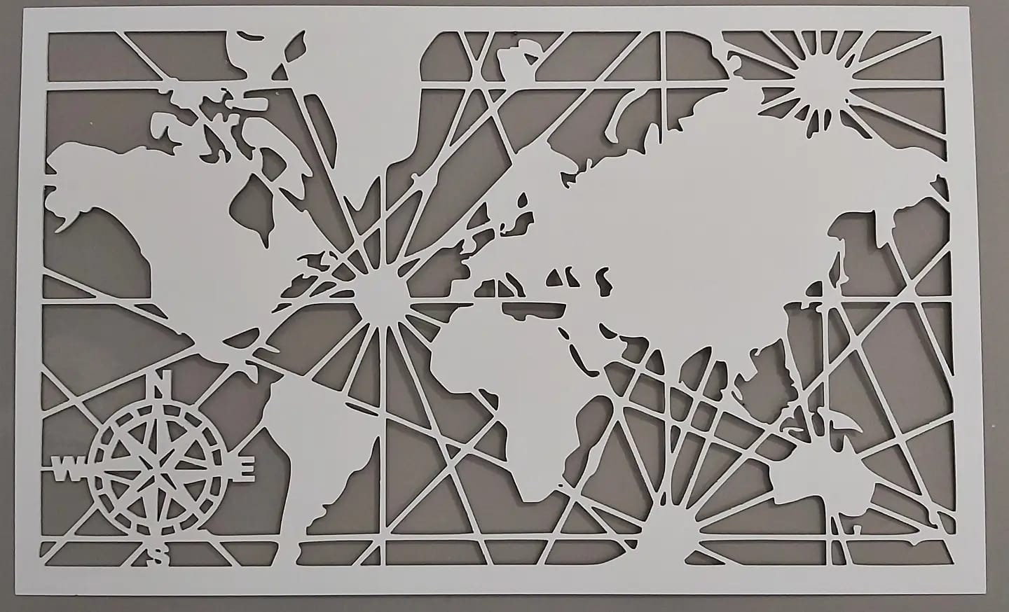 Wooden World Map MDF 4mm World Map Canvas Push Pin Wood Large Travel ...