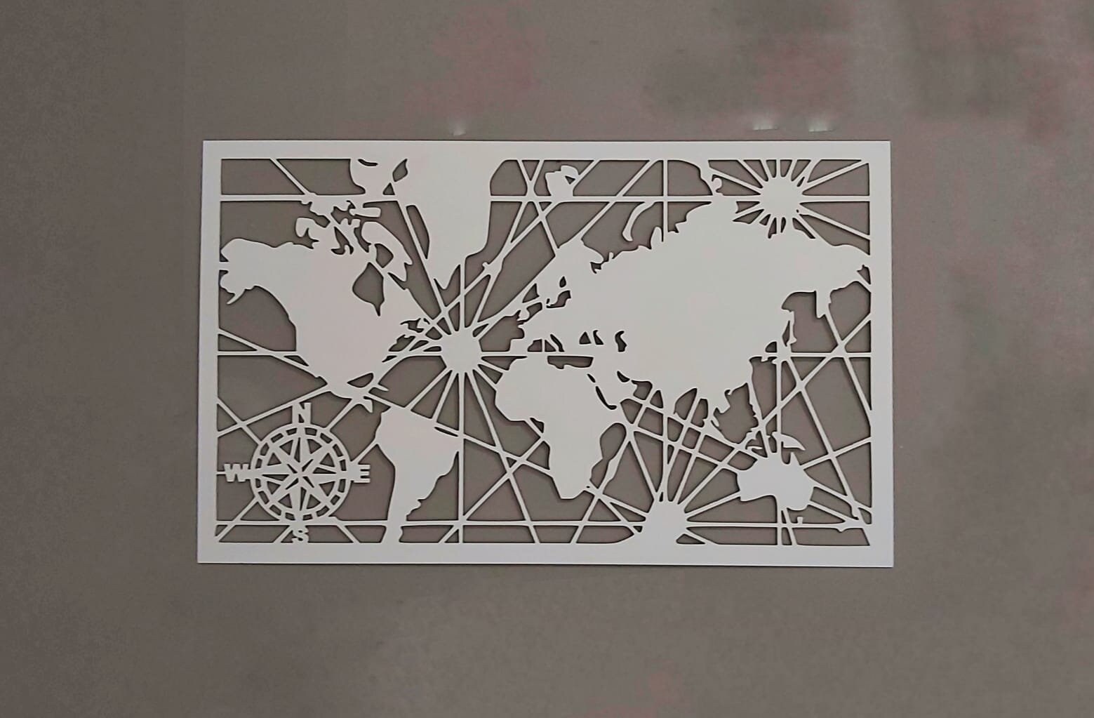 Wooden World Map MDF 4mm World Map Canvas Push Pin Wood Large Travel ...