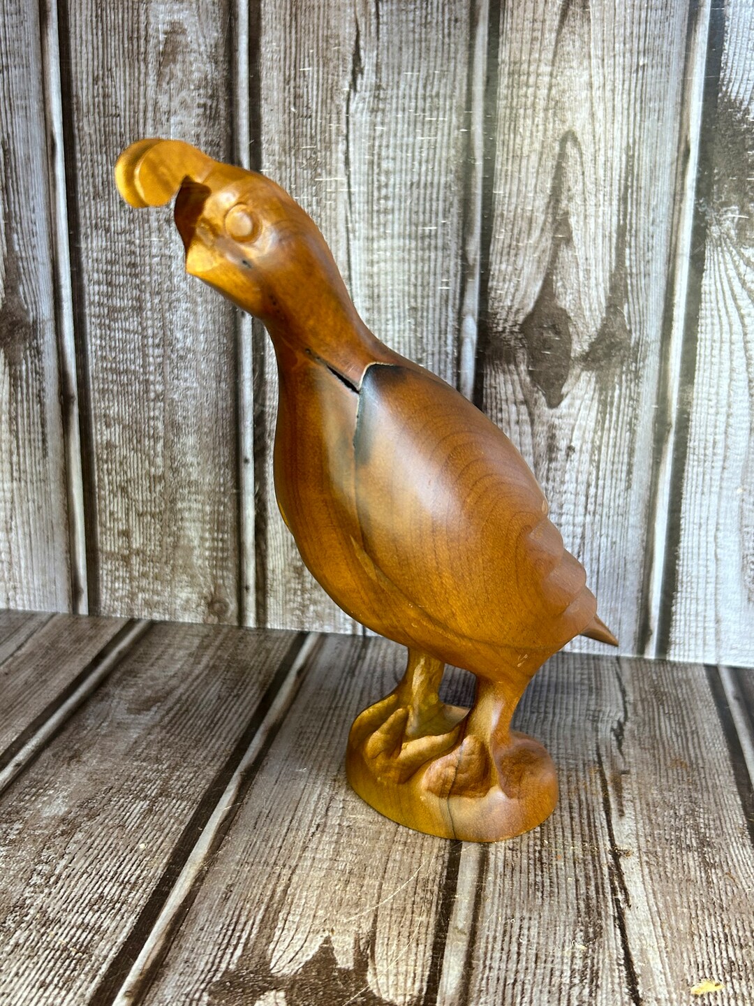 Oregon Myrtle Wood Quail Carving. Hand Carved. - Etsy