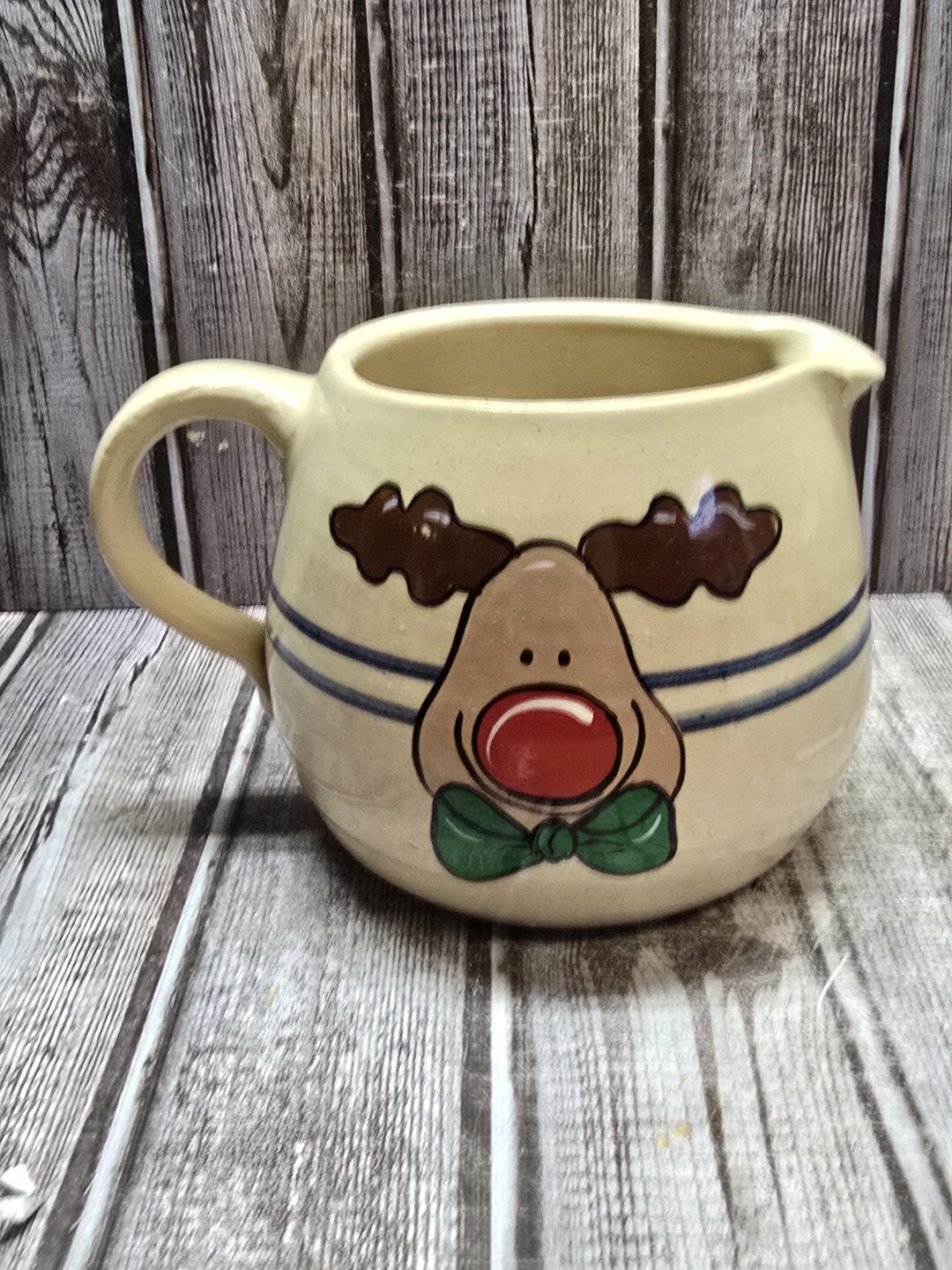 Vintage Pitcher by Potter Darrell Fugler Pottery 5" Glazed Crock With ...