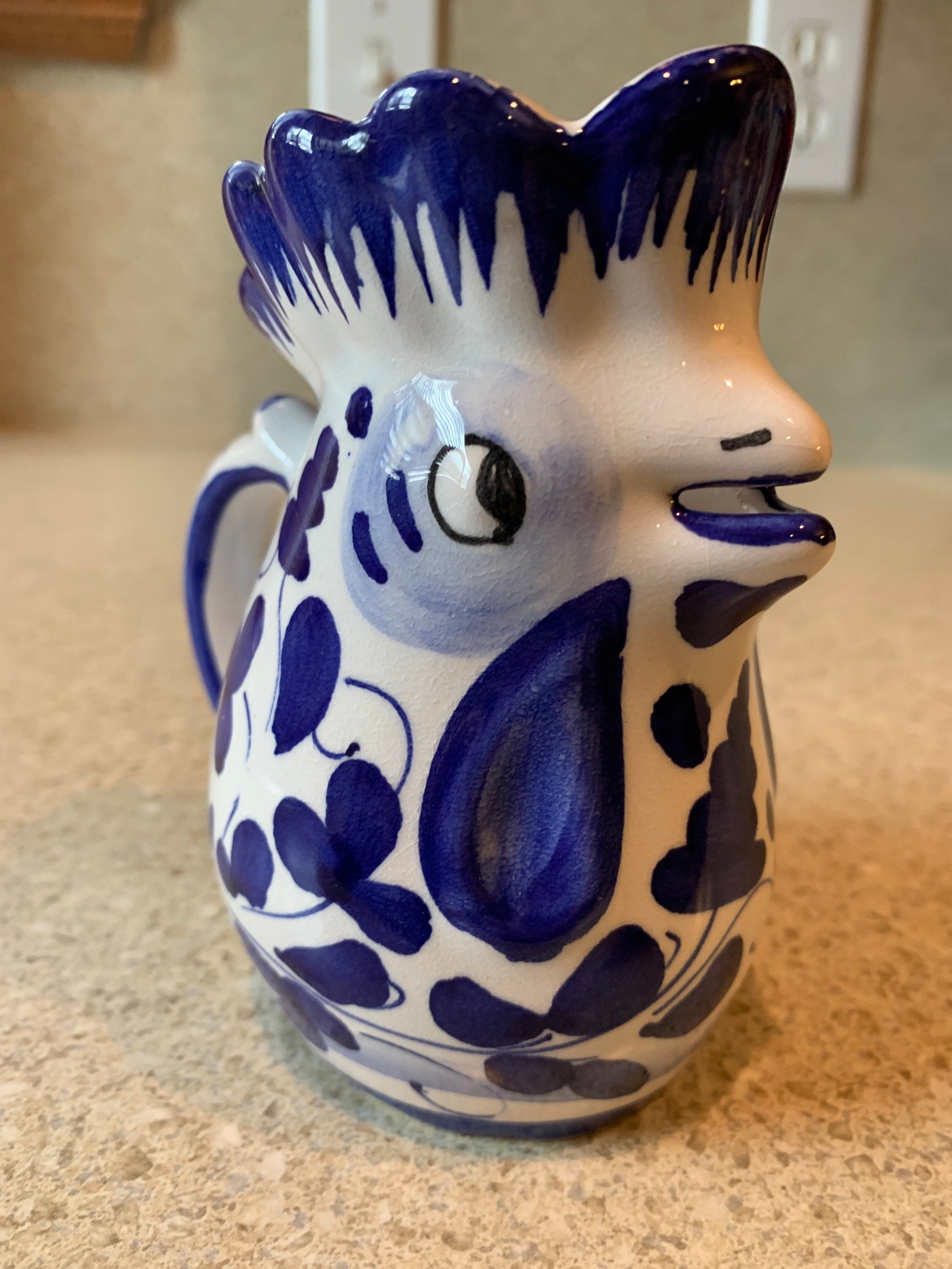 Vintage Italian Deruta Sambuco Mario Arabesco Blue & White - Etsy