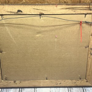 Snow Covered Indian Pueblos Watercolor Painting Signed by Artist Jeanne ...