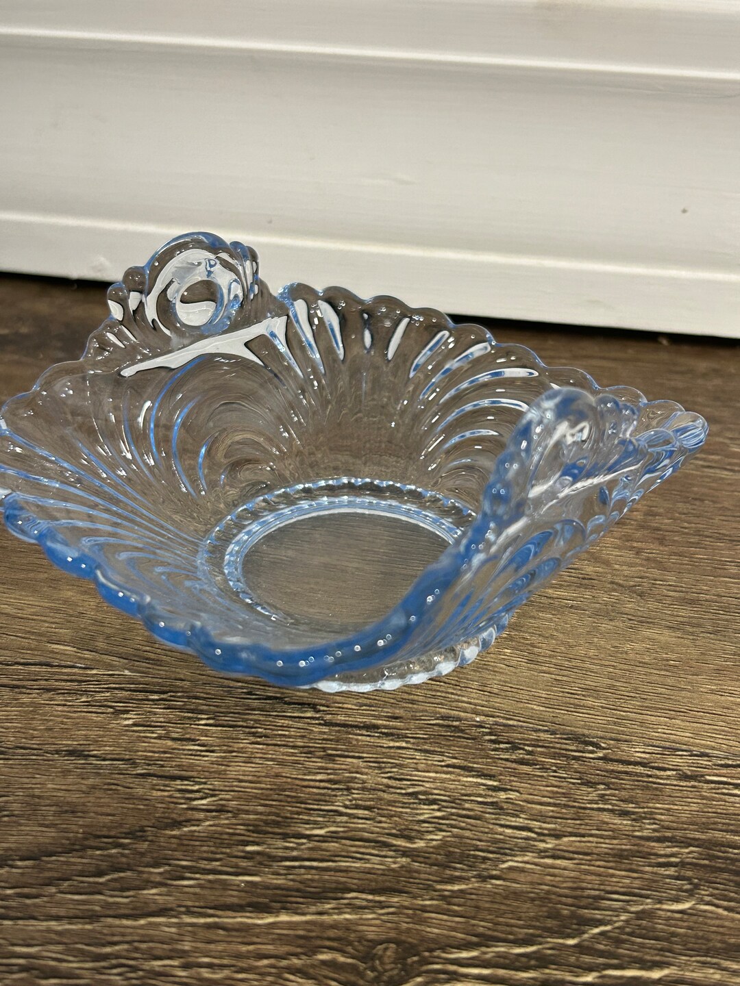 Vintage Cambridge Caprice Moonlight Blue Handled Bon Bon Dish - Etsy