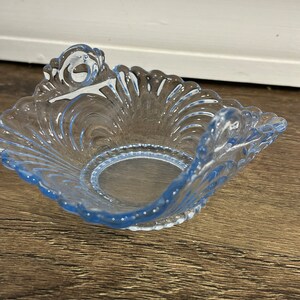 Vintage Cambridge Caprice Moonlight Blue Handled Bon Bon Dish - Etsy