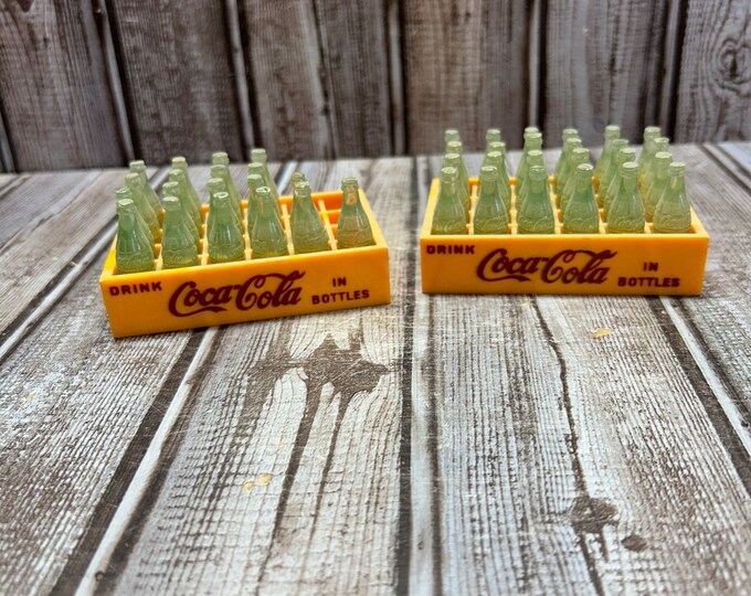 Vintage Coca Cola Case Mini Coke Bottles 1940's Drink Coca Cola - Etsy
