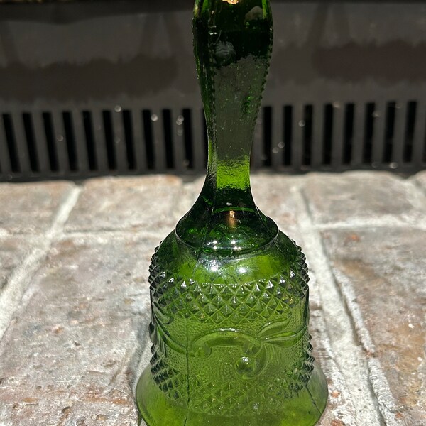 Cut Glass Bell - Etsy