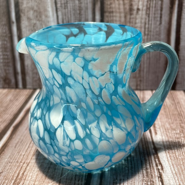 Small Glass Pitcher - Etsy