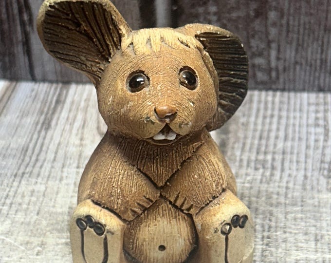 Vintage Artesania Rinconada Baby Bunny Rabbit #155 Handmade Pottery ...