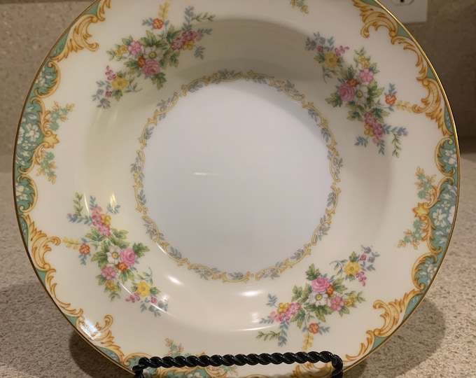 Vintage NORITAKE China M Pattern 585 JASMINE 7 1/2” Coup Soup Bowl ...