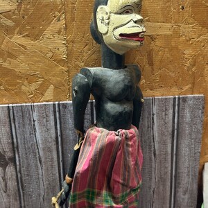 Old Wayang Golek Puppet From 'the Blue Jacket' CEPAK Semar - Etsy