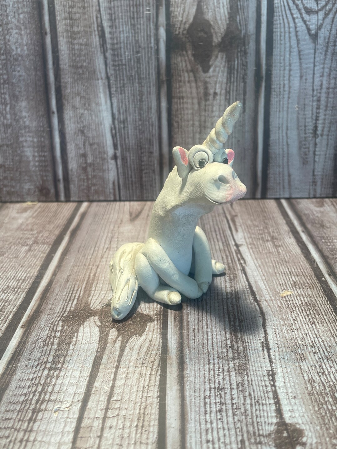 Artist Clay Pottery Unicorn - Etsy