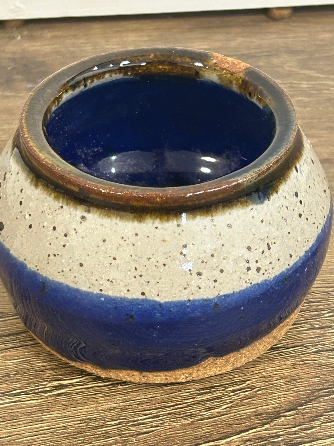 Vintage Signed Studio Pottery Stoneware Vessel - Etsy