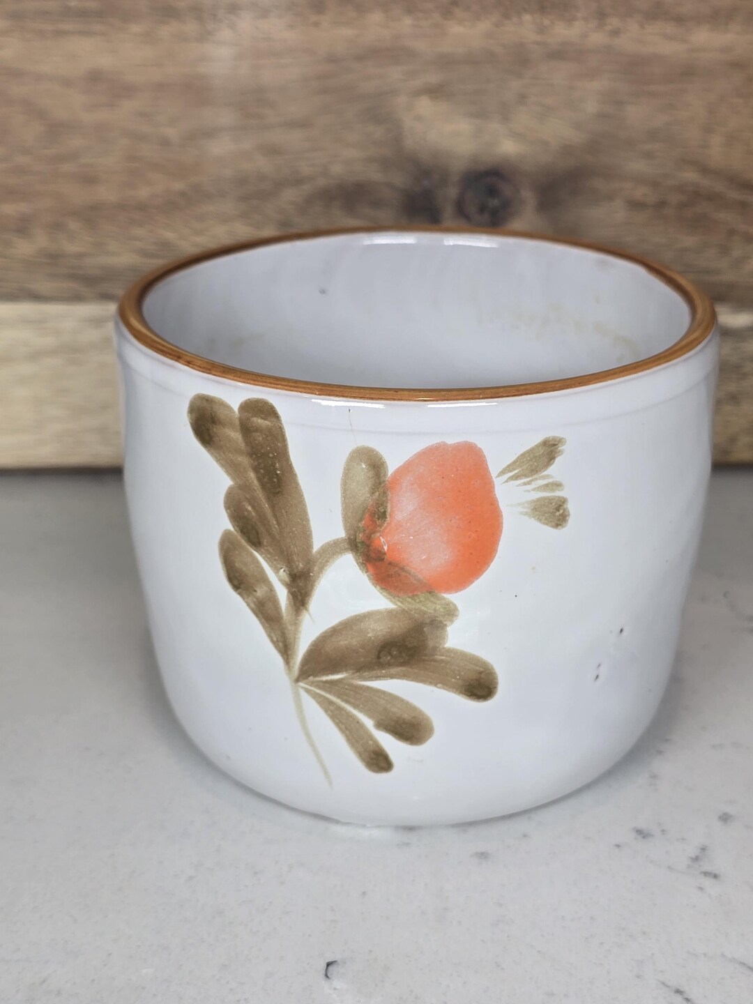 Vintage Italian Pottery Cachepot Planter, Catch-all Hand Painted - Etsy