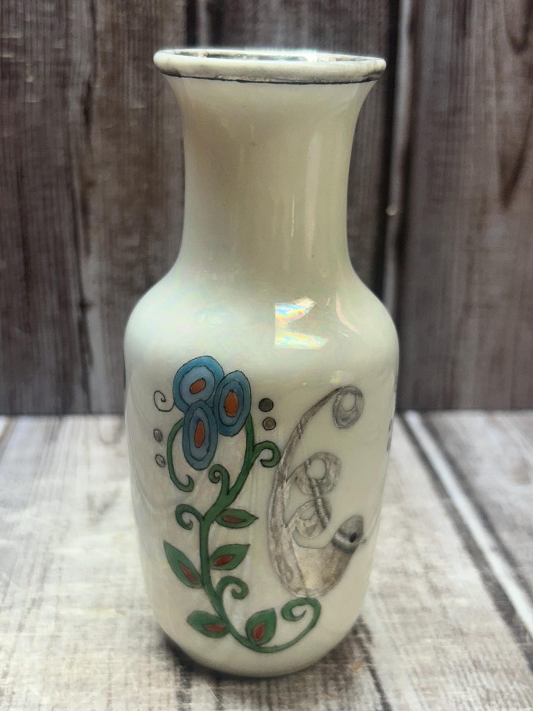 Vintage Prov-saxe ES Germany Vase by YA Brown - Etsy