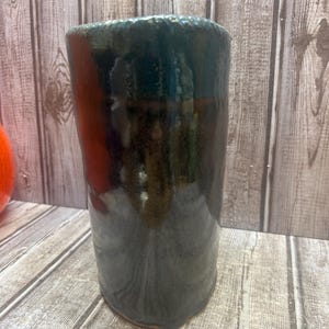 Triangle Shaped Studio Art Pottery Vase - Etsy