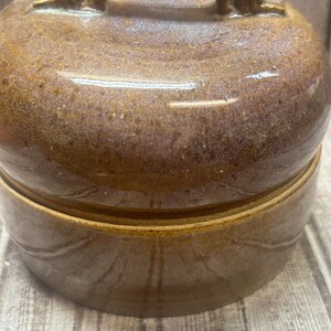 Signed Studio Art Pottery Jar With Lid - Etsy