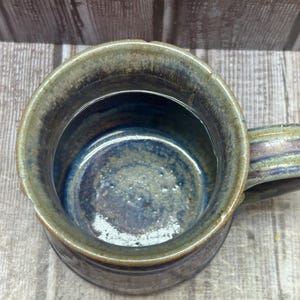 Colorful Lee Pottery Mug, 12 Ounce Hand Thrown Stoneware Pottery Mug - Etsy