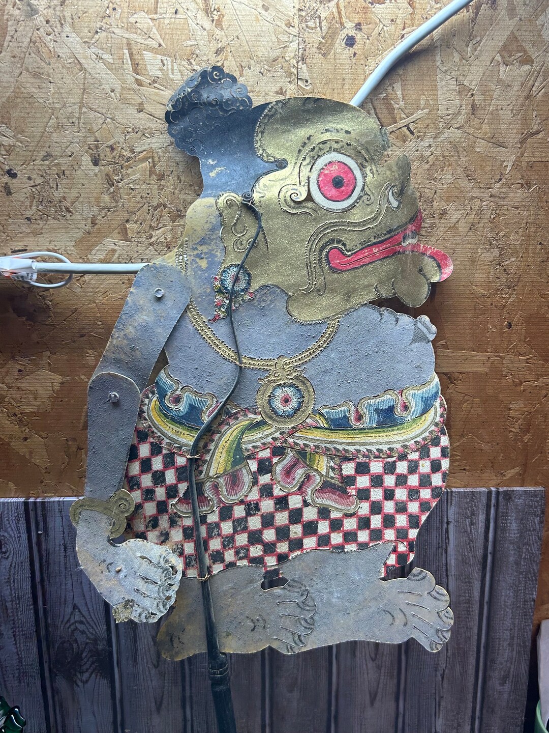 Wayang Kulit Puppet-buto Ruton - Etsy