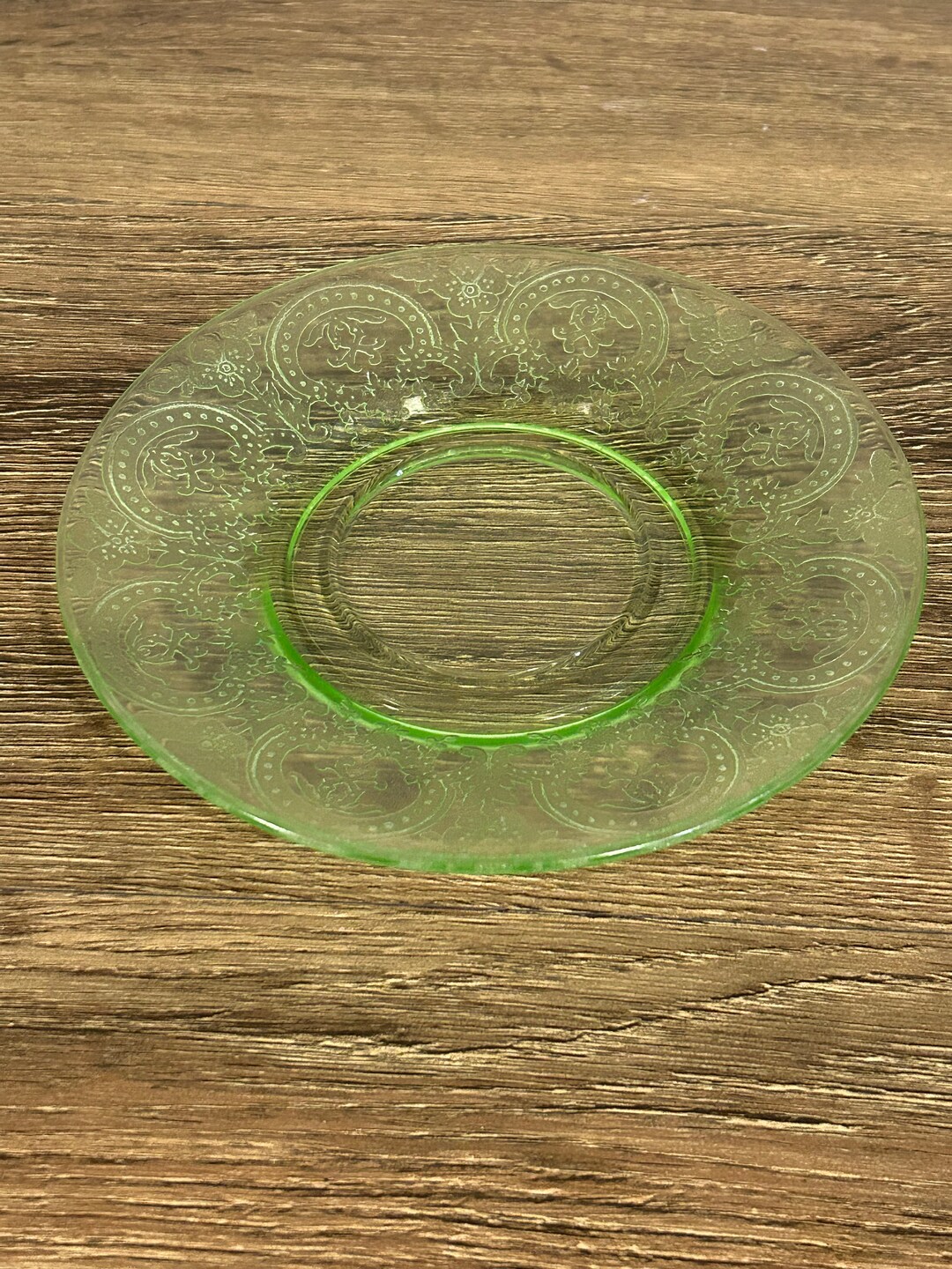 Vintage, Green Depression, Glass, Uranium, Glass, Glowing Glass ...