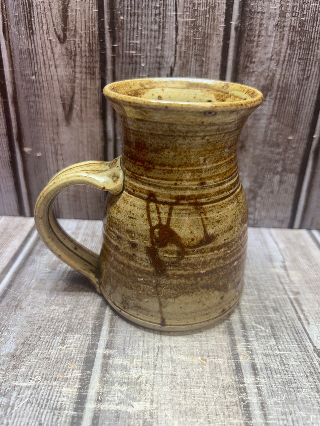 A Studio Pottery Mug, Incised Makers Mark on Handle - Etsy