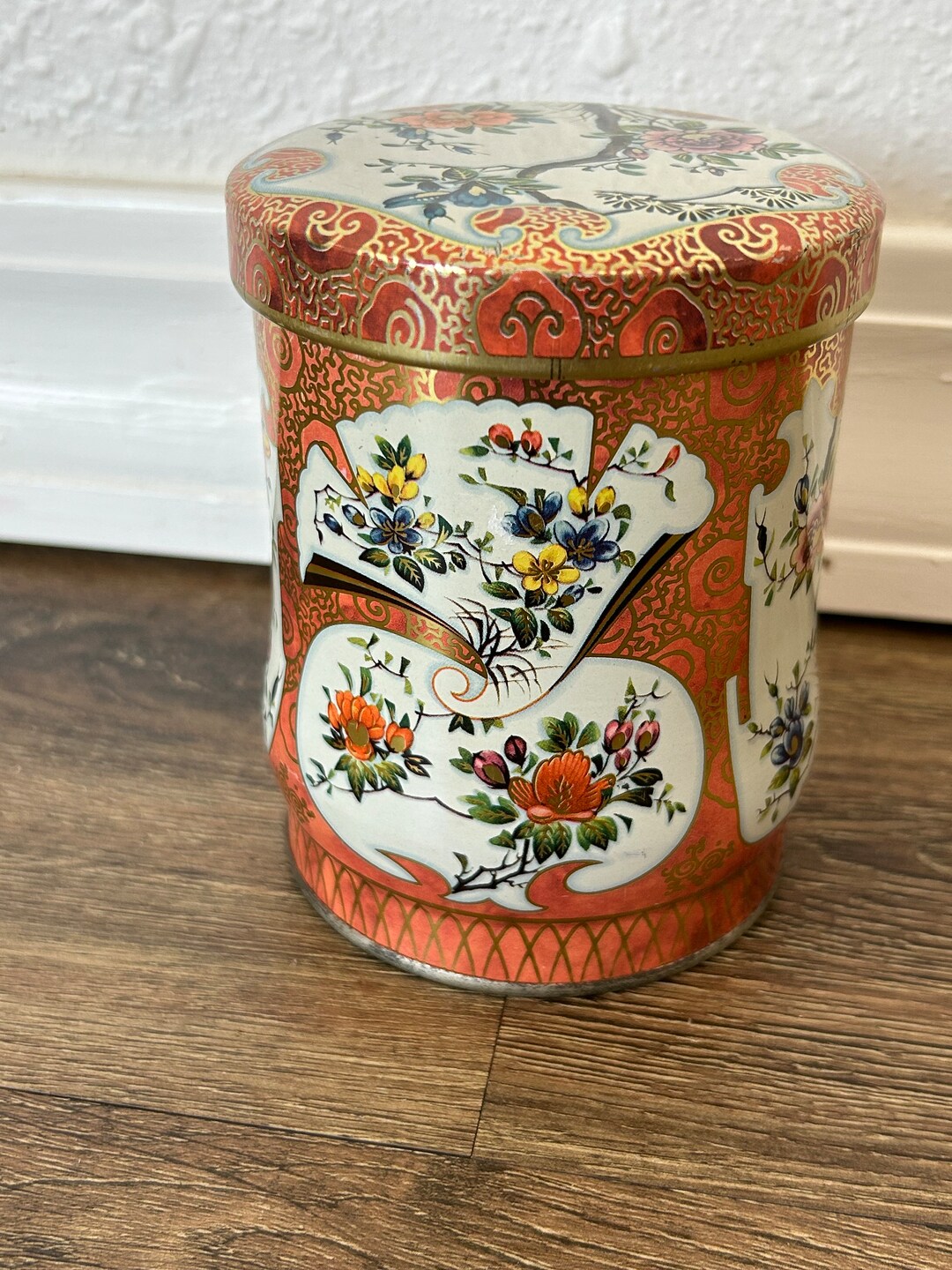 Vintage Design by Daher Long Island NY 11101 Tin Container Made in ...