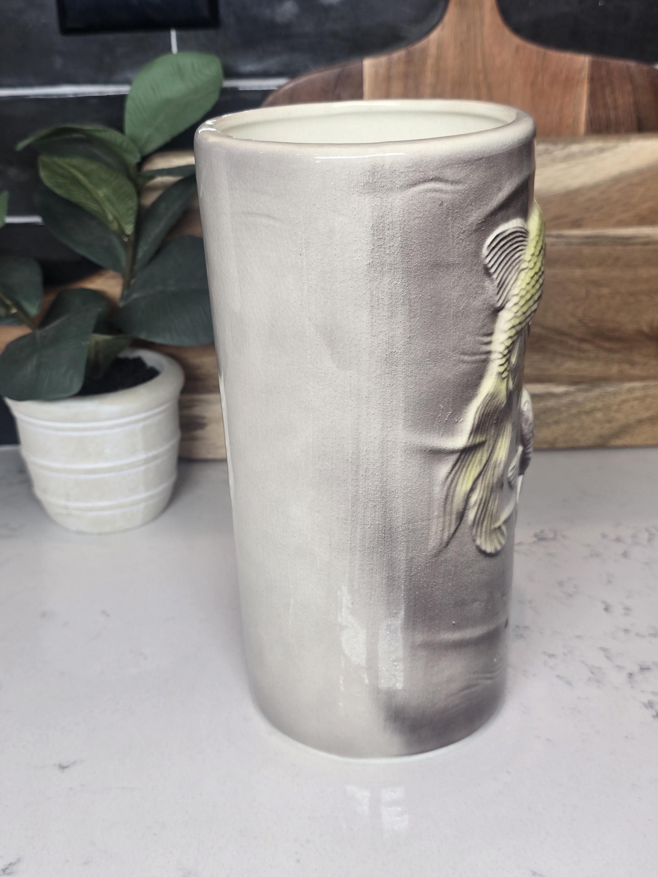Vintage Royal Copley Koi Fish Vase - Etsy
