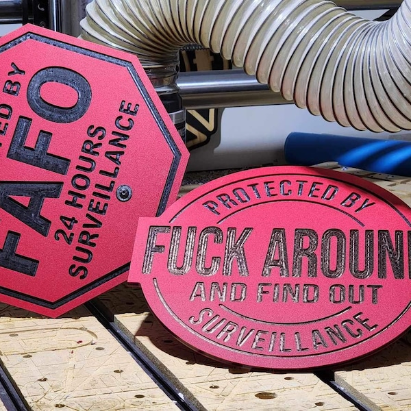 Fafo Yard Sign - Etsy