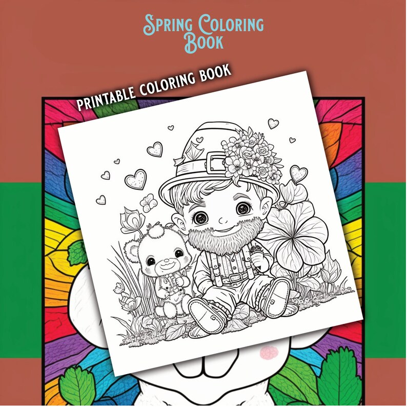 Lindo libro para colorear imprimible del Día de San Patricio / 31 ...