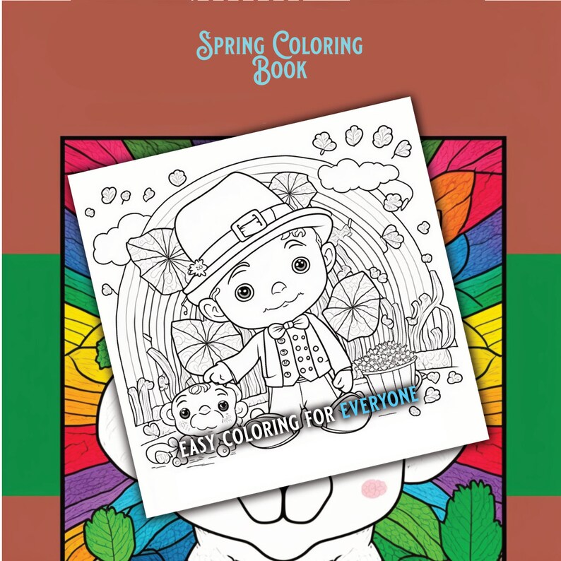 Lindo libro para colorear imprimible del Día de San Patricio / 31 ...
