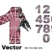 Spider-man 0-9 Numbers Font SVG Numbers Miles Spider-man SVG Birthday ...