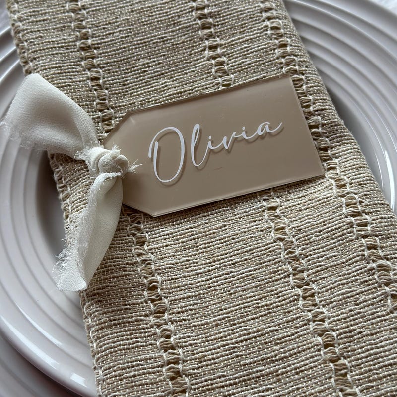 Table Name Tags - Etsy