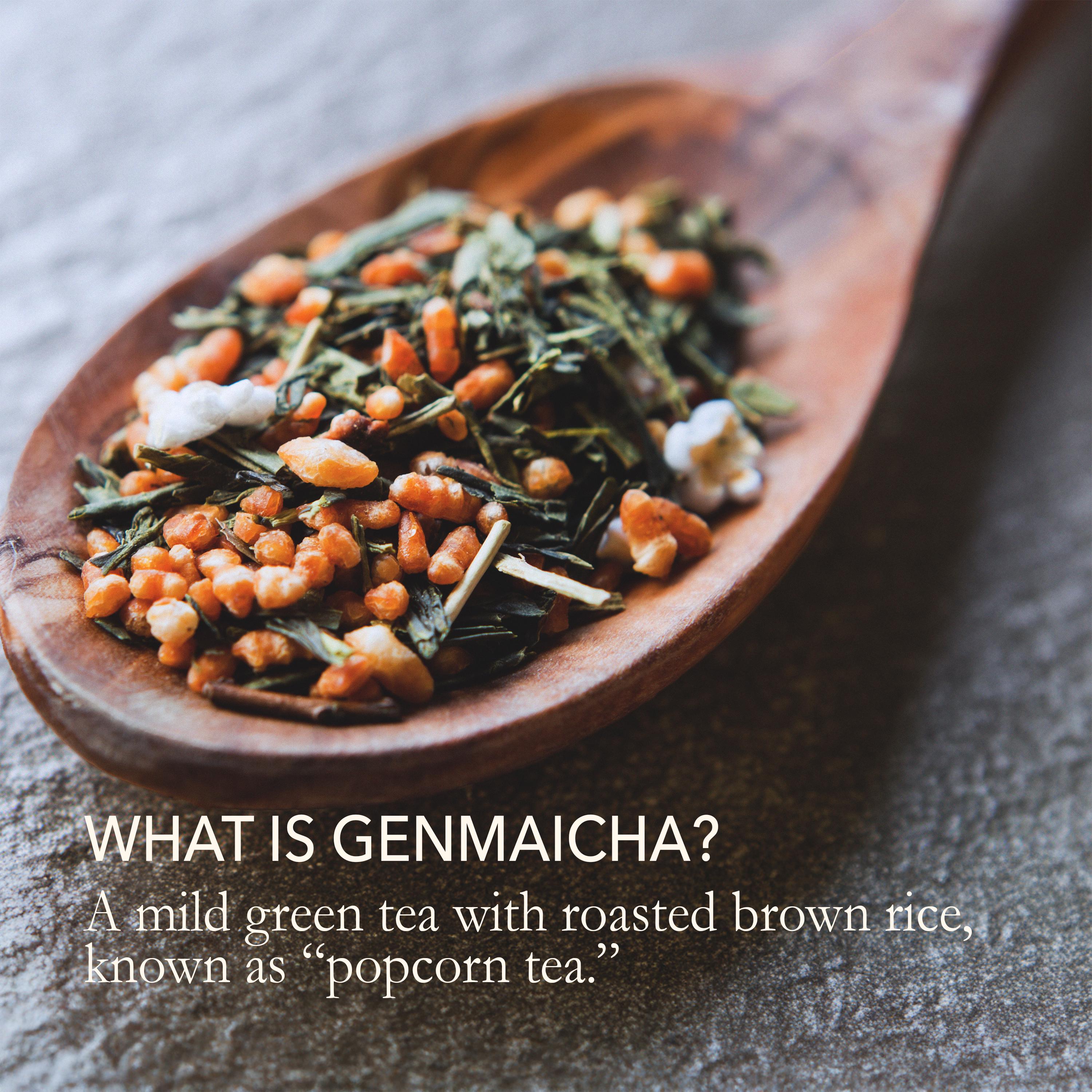 Genmaicha Premium Japanese Green Tea With Brown Rice - Etsy