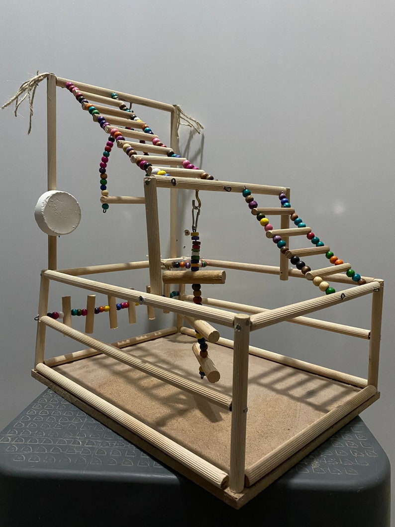 Bird Toys Bird Play Stand Bird Playground Parrot Conure - Etsy