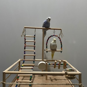 Bird Toys Bird Play Stand Bird Playground Parrot Conure - Etsy