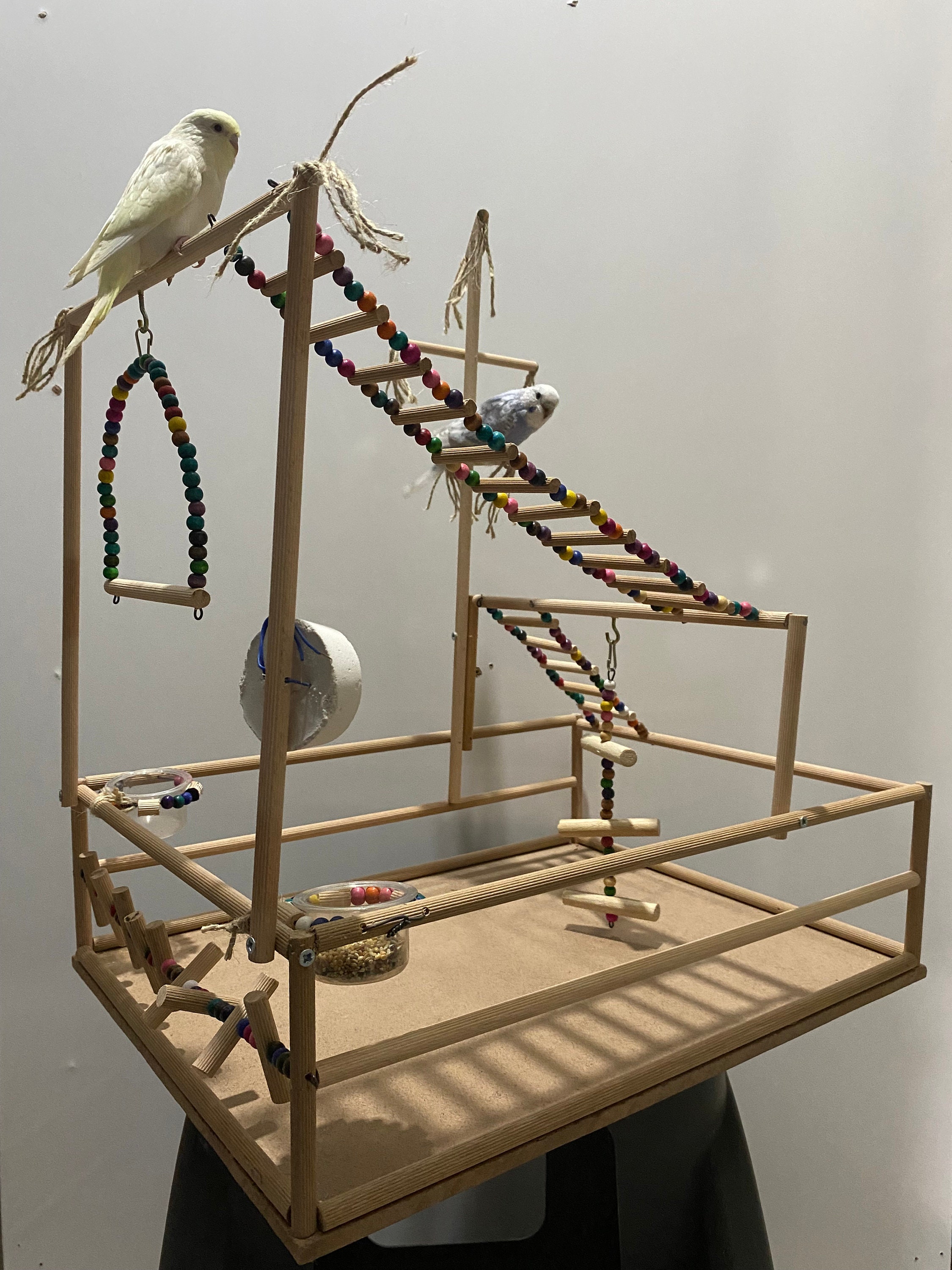 Bird Toysbird Play Stand Bird Playground Parrot Perch Hand - Etsy