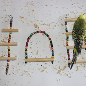 Bird Toys Bird Swing Naturel Bird Toy Handmade Bird Toys - Etsy