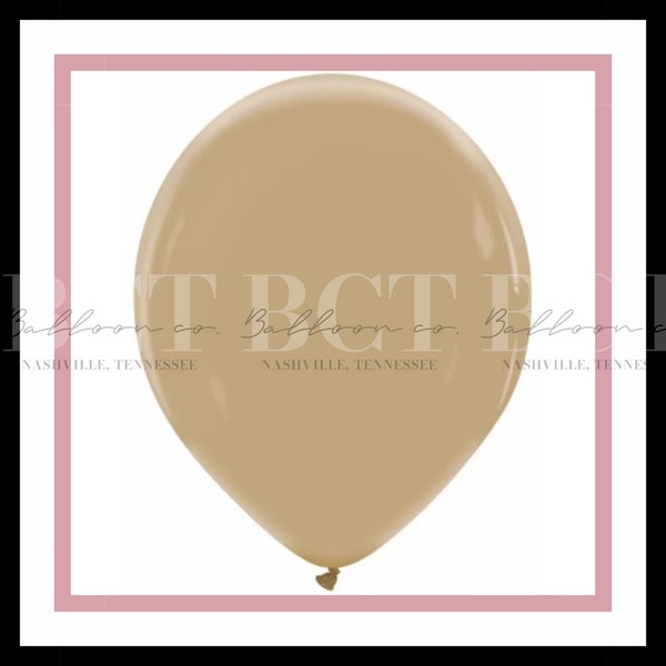 Light Brown Balloons - Etsy