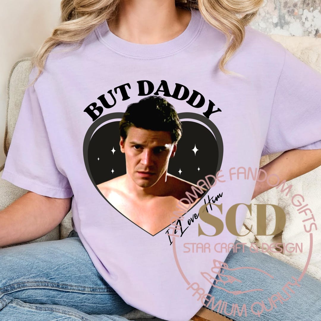 But Daddy I Love Him T Shirt Comfort Colors Angel Tee Etsy