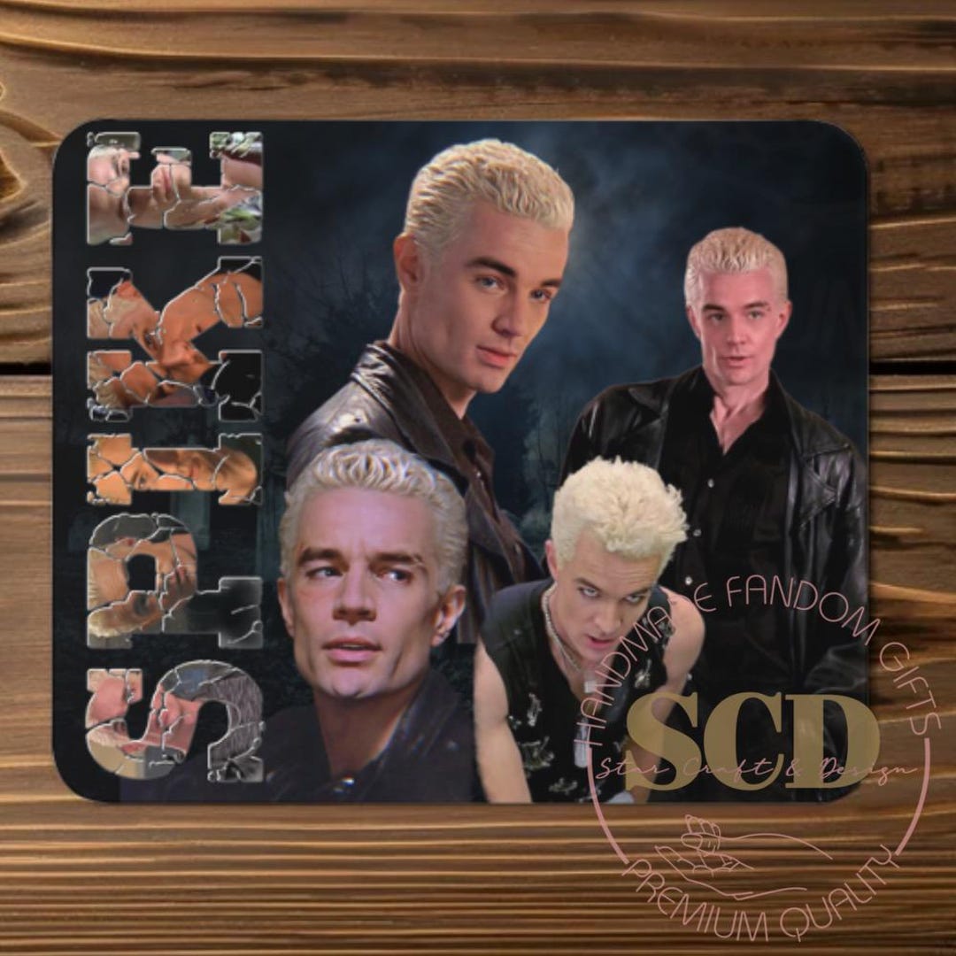 Spike Mouse Pad,buffy the Vampire Slayer, Frist I'll Kill Her, Then I ...