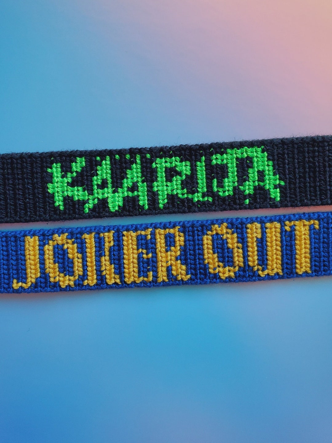 Kaarija and Joker Out Friendship Bracelets - Etsy