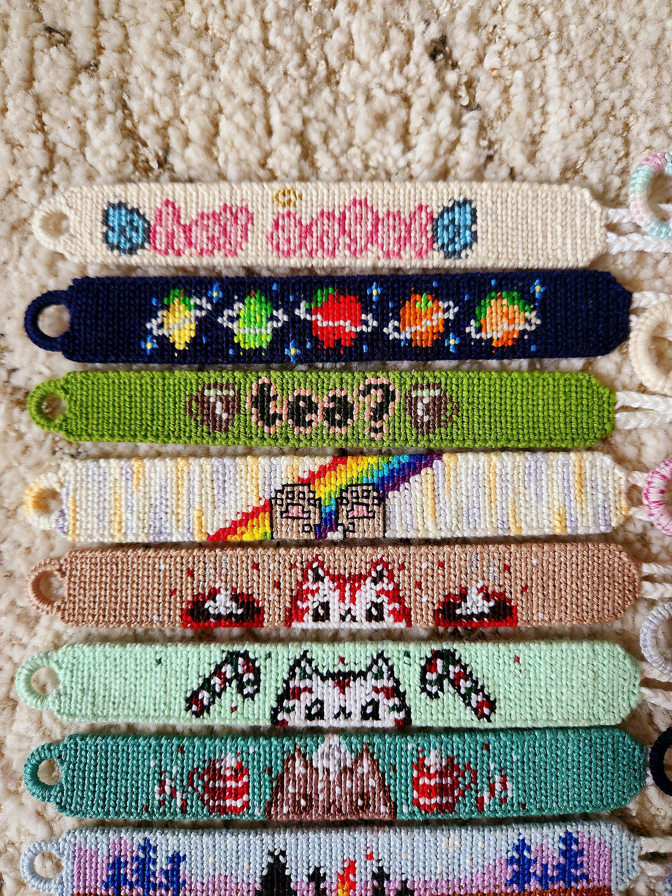 Assorted Bracelets Alpha Woven Knotted Braided Brazilian Handmade ...