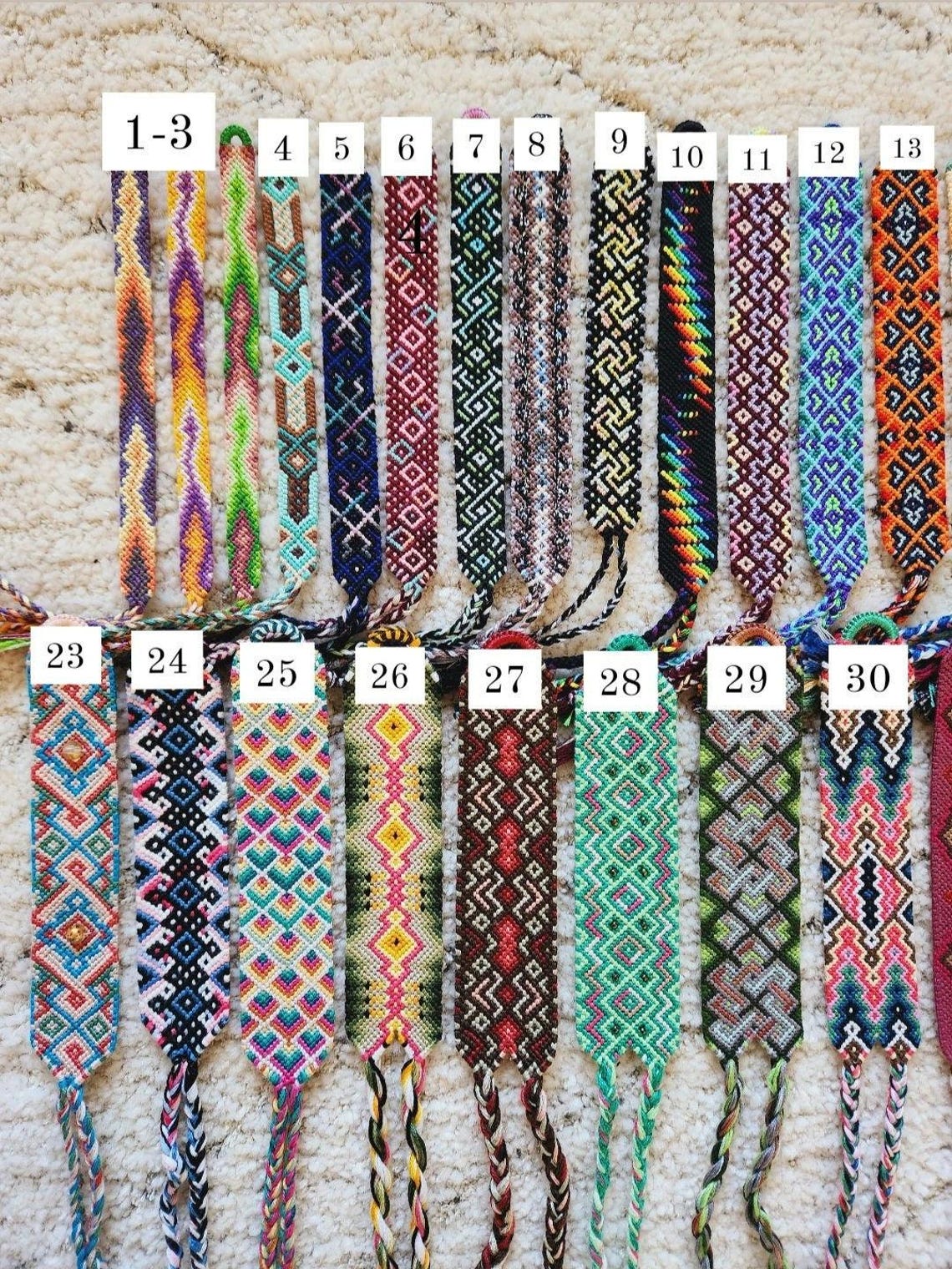 Assorted Bracelets Normals Woven Braided Knotted Brazilian Embroidered ...