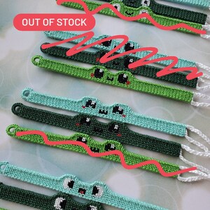 Frog Friendship Bracelets - Etsy