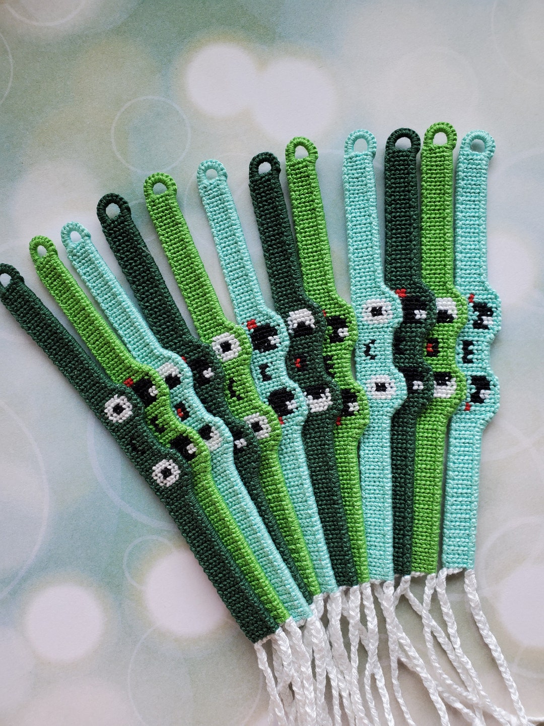 Frog Friendship Bracelets Handmade Handcrafted Knotted Braided Woven ...